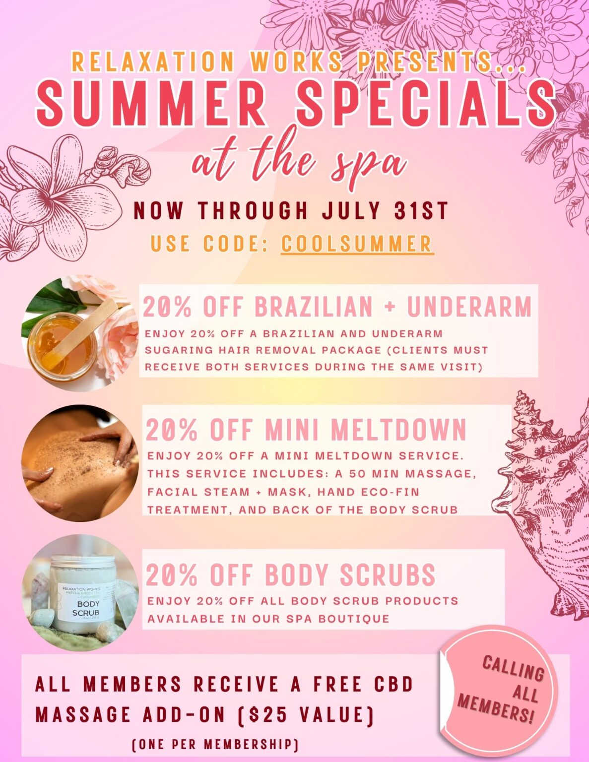 Your Summer Spa Treat! | Welcome