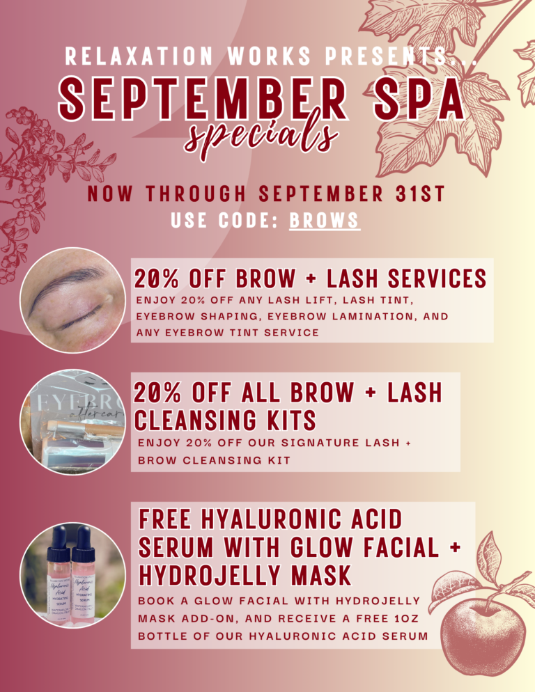 September Spa Specials | Welcome
